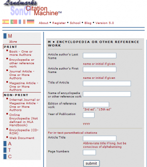 Citation Machine | Online References - Reviews - LearningReviews