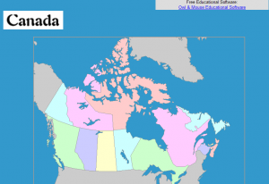 Interactive Map of Canada | World Geography - LearningReviews