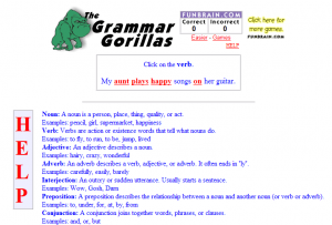 Review of Grammar Gorillas | Grammar - LearningReviews