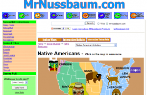 Review of MrNussbaum.com Native Americans | Native Americans - LearningReviews