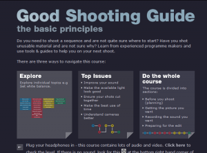 Review of Good Shooting Guide | Film & Video - LearningReviews
