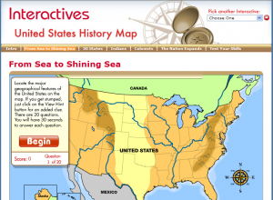 Interactives: United States History Map | US History - LearningReviews