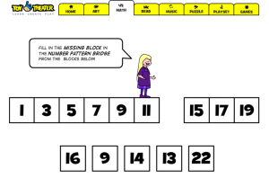Number Bridge | Patterns & Sequences - LearningReviews