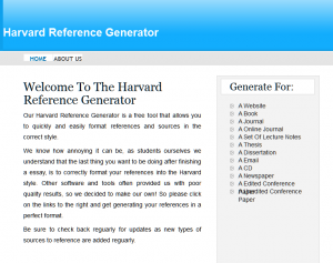 Review of Harvard Reference Generator | Research & References ...