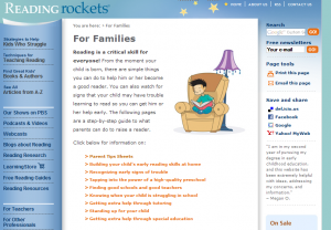 Reading Rockets for Parents | Learning Support - LearningReviews