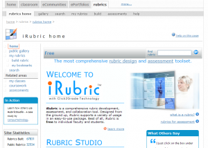 iRubric | Testing Tools - LearningReviews