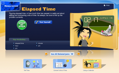 StudyJams Elapsed Time Game | Telling Time - LearningReviews