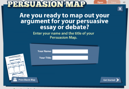 Review of ReadWriteThink: Persuasion Map | Writing - LearningReviews