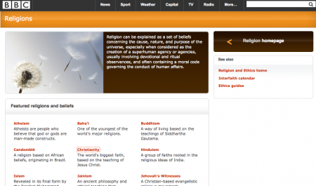 BBC Religions | World Religions - LearningReviews