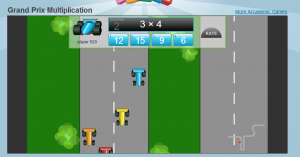 Grand Prix Multiplication | Numbers & Operations - LearningReviews