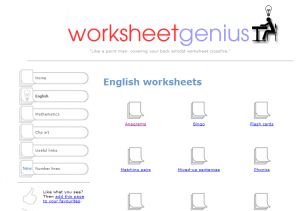 Review of Worksheet Genius | eTools - LearningReviews